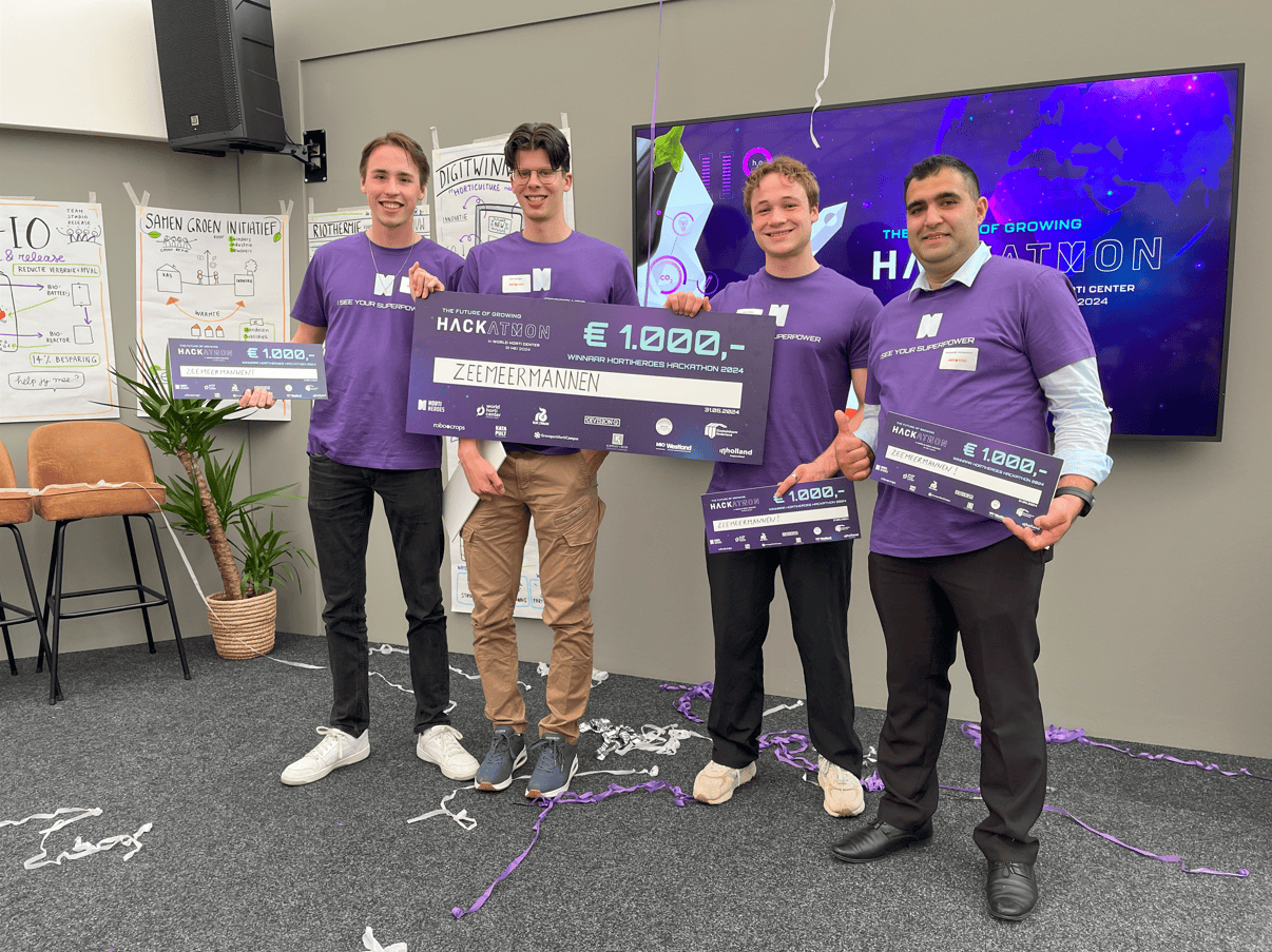Studenten hacken de tuinbouwsector met Zeemeermannen als winnaar ...